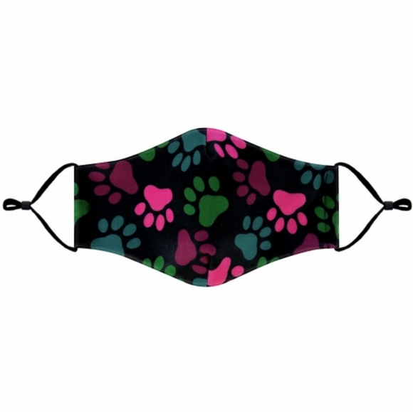 Very Moda | Accessories | Dog Paw Print Face Mask Cover | Poshmark